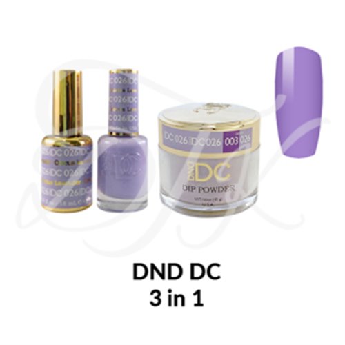 DND DC Dip Powder 3-in-1 - 026, Solar Nails Warehouse